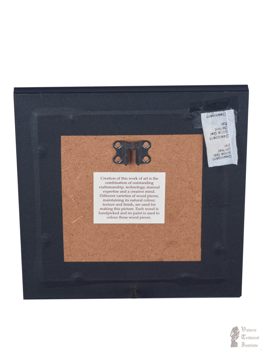 8" x 8" Wooden Patch Work Swan Frame for Wall Decor – VTI HERITAGE