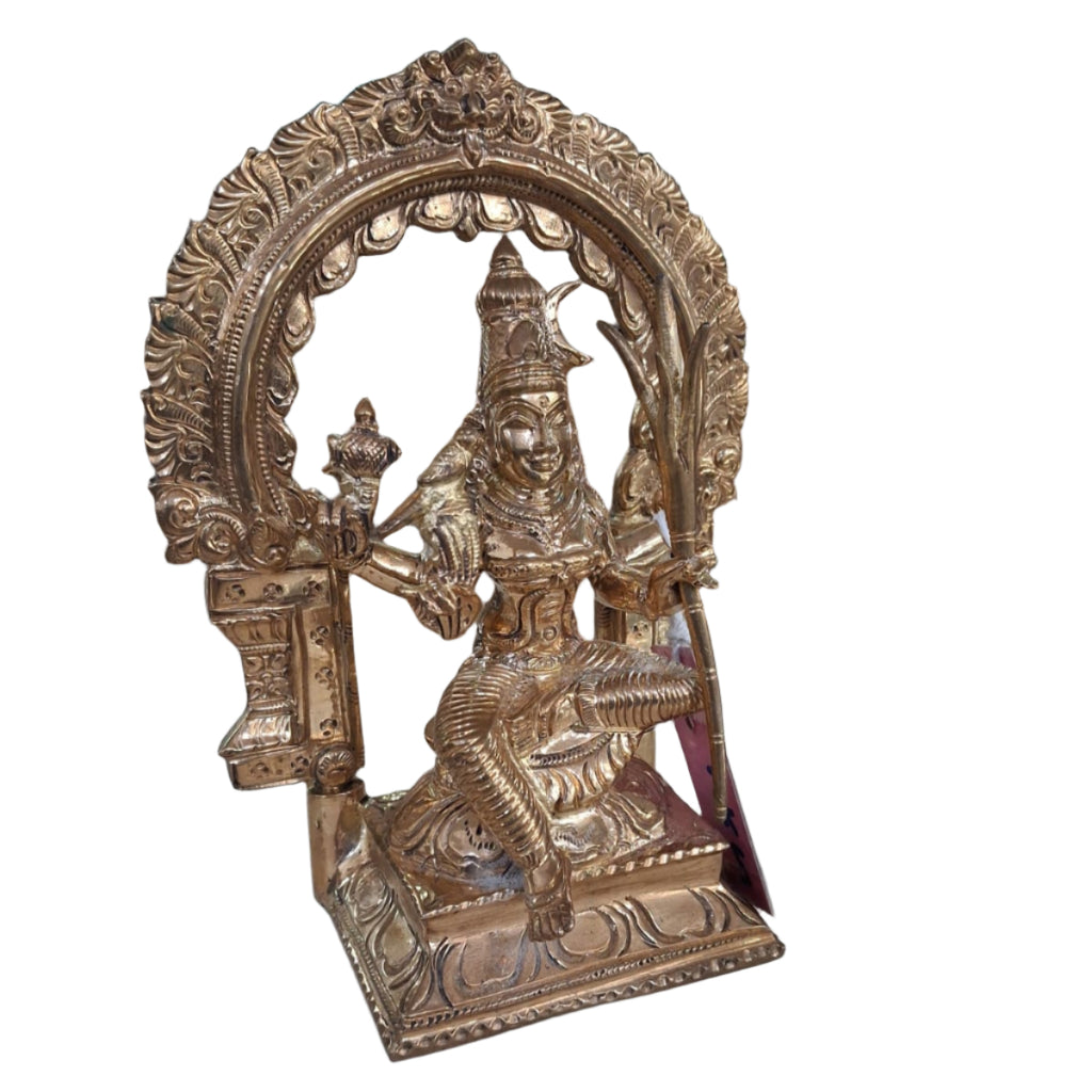 6" Handmade Bronze Goddess Kamakshi Amman Statue – VTI HERITAGE