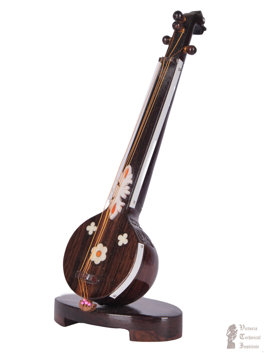 12" Handmade Rose Wood Musical Instrument Tanpura – VTI HERITAGE