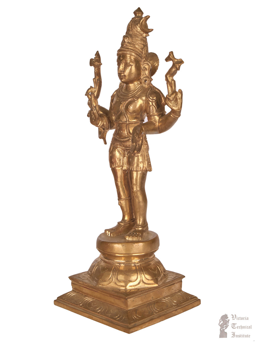 12" Bronze Standing Shiva Statue – VTI HERITAGE