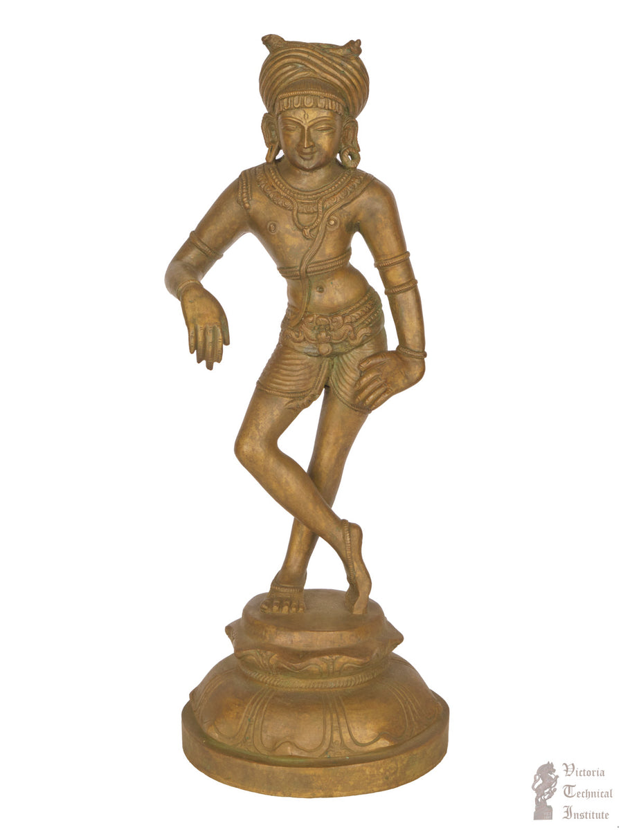 12" Bronze Rishaba Devar Statue – VTI HERITAGE