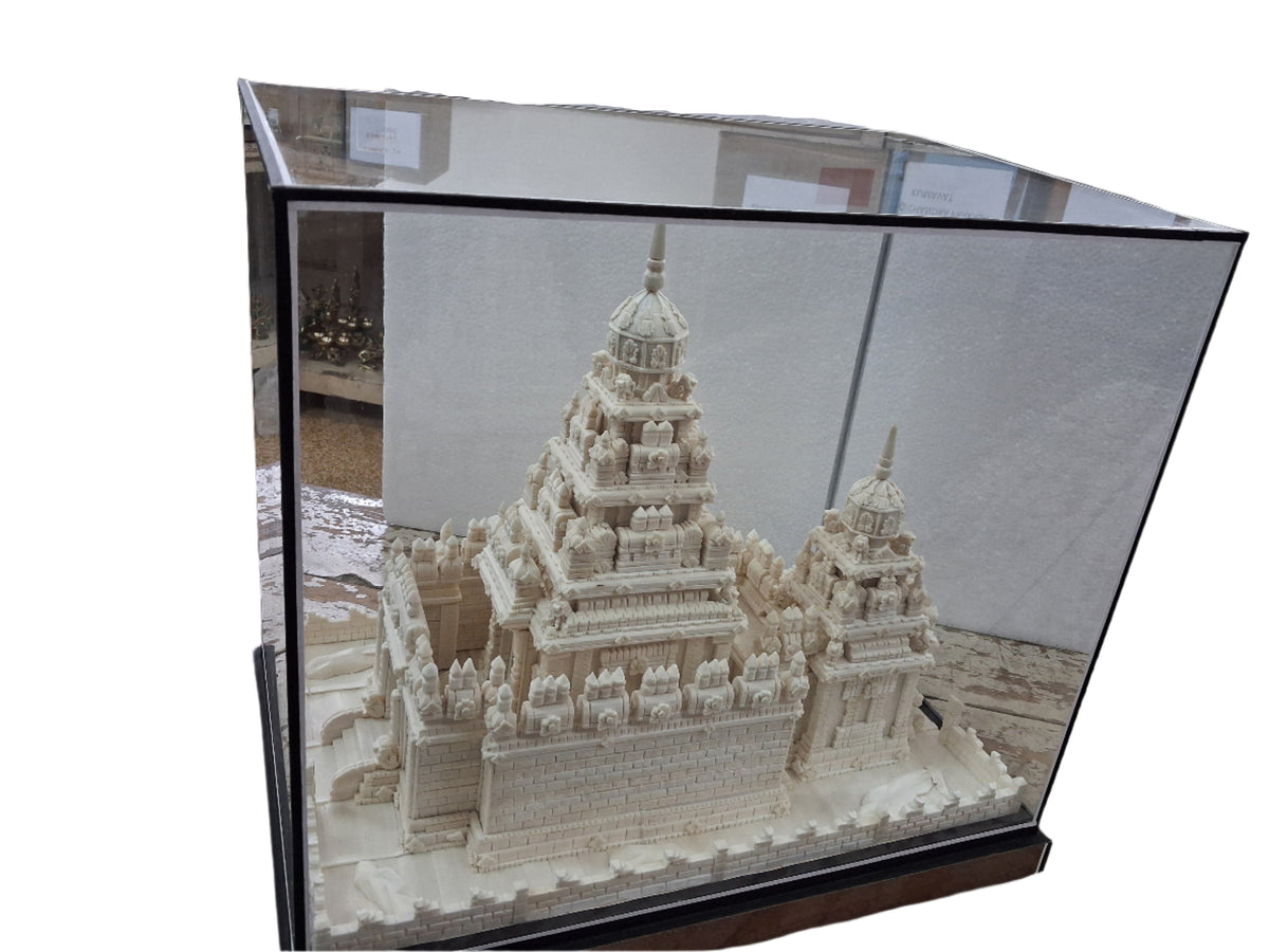 19.5" Pith Work Mahabalipuram Temple – VTI HERITAGE