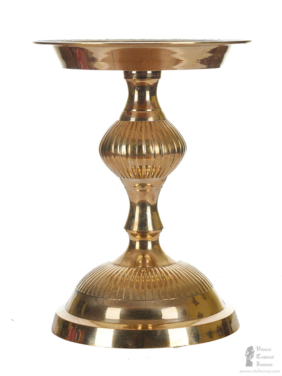 Handcrafted Brass Uruli Stand – VTI HERITAGE