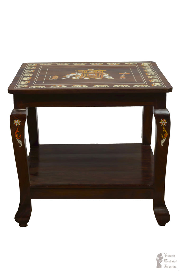 24" Handmade Wooden Decorative Dasara Table - Lead Time 45 to 60 Days ...