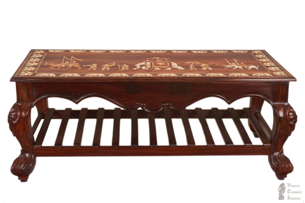 Handmade Wooden Table/Teapoy – VTI HERITAGE